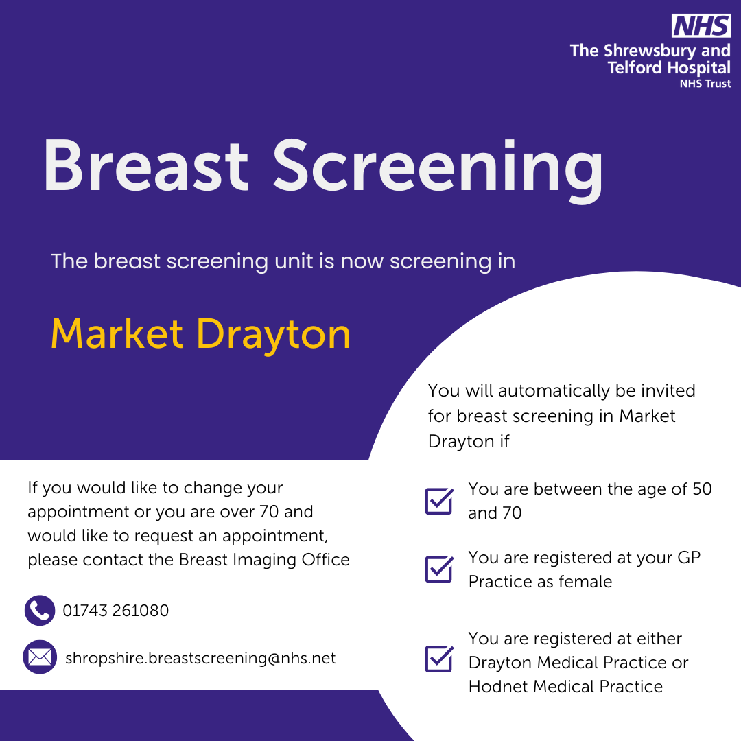 Drayton Medical Practice - Maer Lane, Market Drayton, Shropshire, TF9 ...